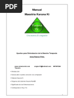 Manual de Maestra Karuna Ki | PDF | Reiki | Meditación