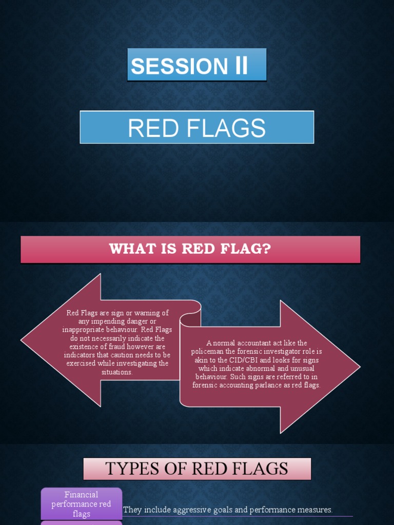 02 Red Flag | PDF | Fraud | Accounting