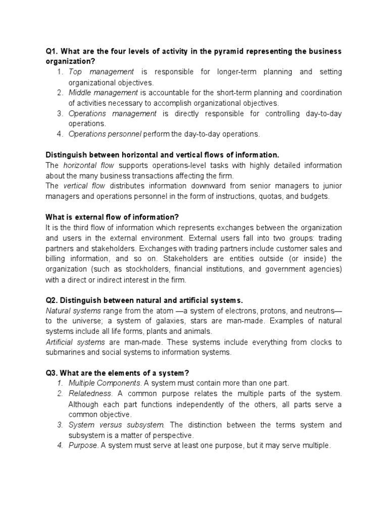 Ais Chapter 1 Pdf System Information System