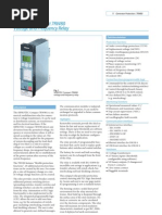 Flyer RCS 931 Line Differential Relay | PDF | Relay | Electrical Connector