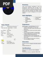 Prachi Resume | PDF | Php | Computing