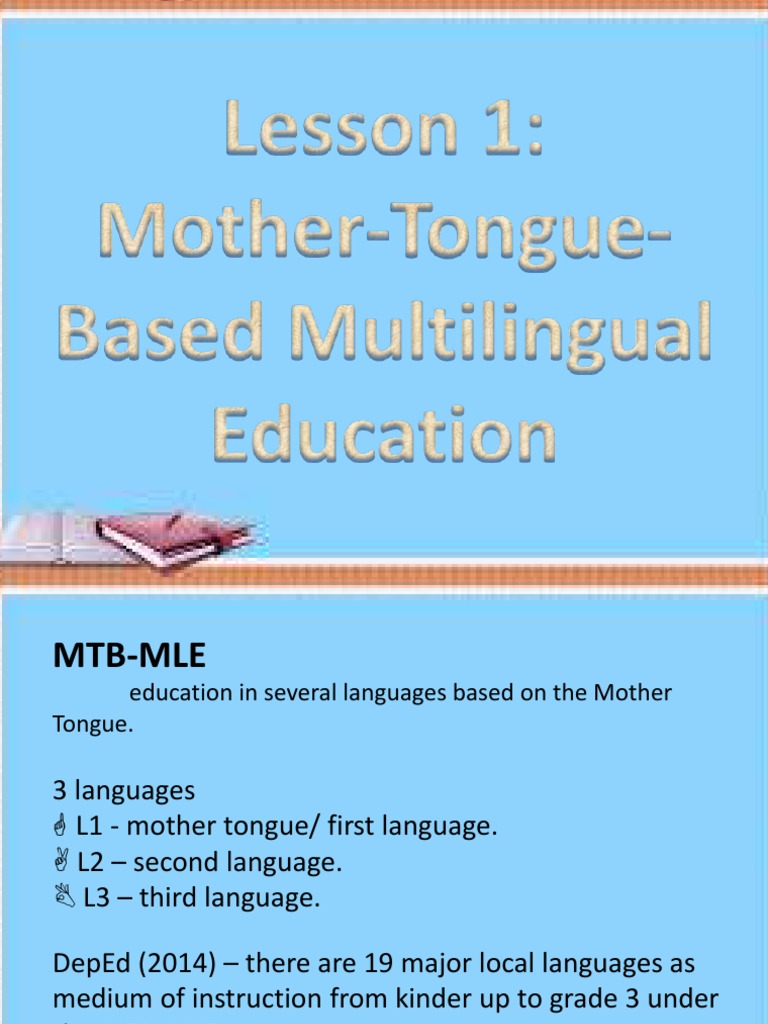 Principles of Teaching Mother Tongue | PDF | Second Language | Fluency