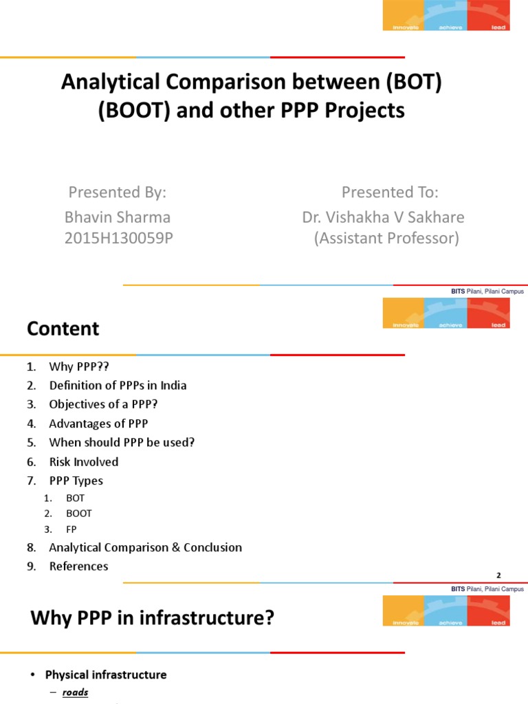 BOT vs BOOT in PPP Projects Analysis | PDF | Public–Private Partnership | Business