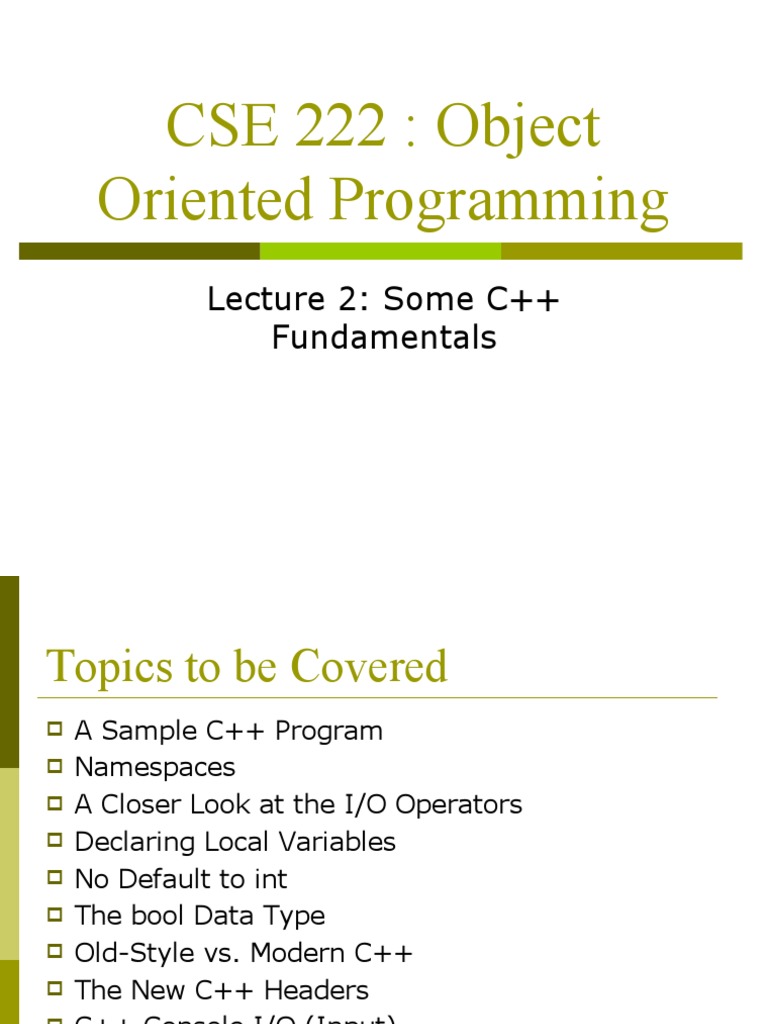 Cse 222 L2 | PDF | Boolean Data Type | Digital Technology