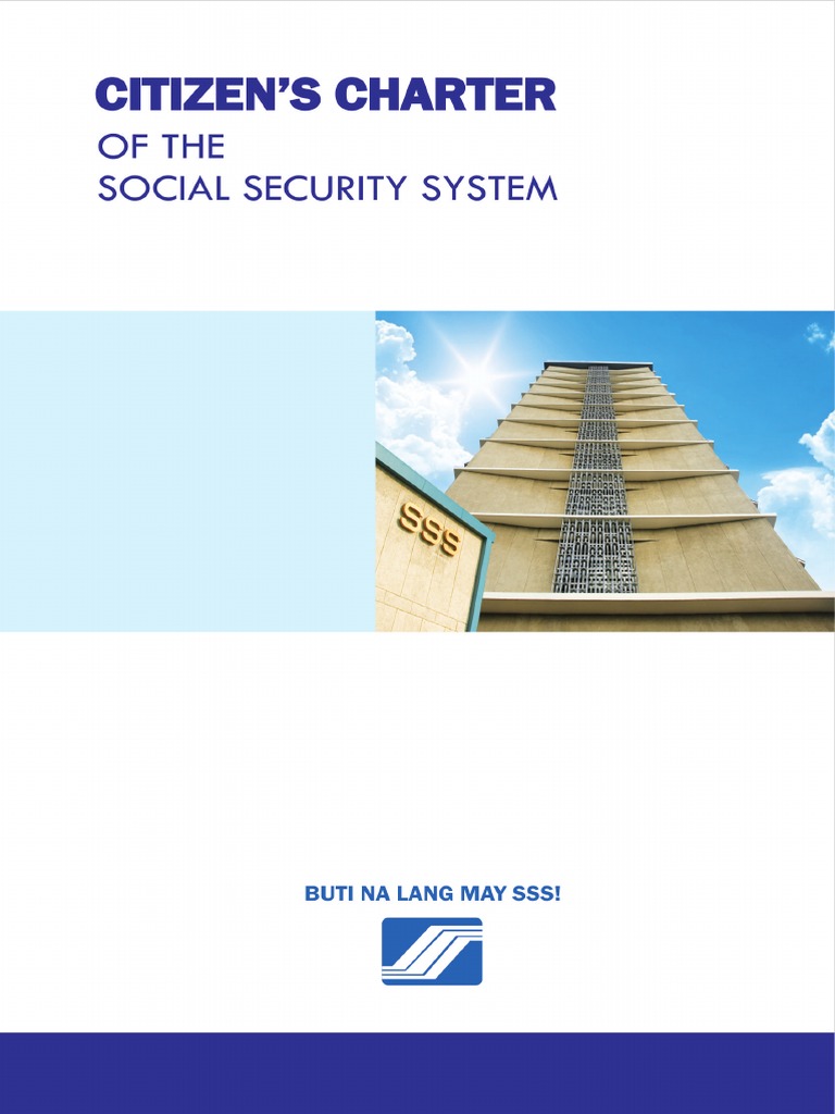 SSS Citizens Charter 2018 | PDF | Identity Document | Wage