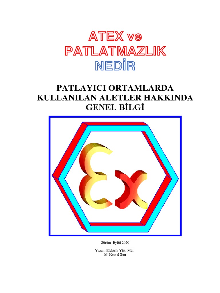 ATEX ve PATLATMAZLIK NEDİR | PDF