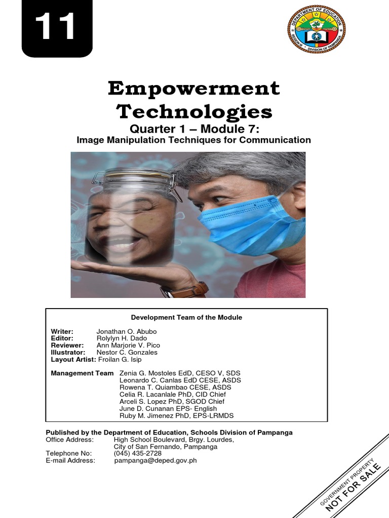 EmpTech - Q1 - Mod7 - Image Manipulation Techniques For Communication ...