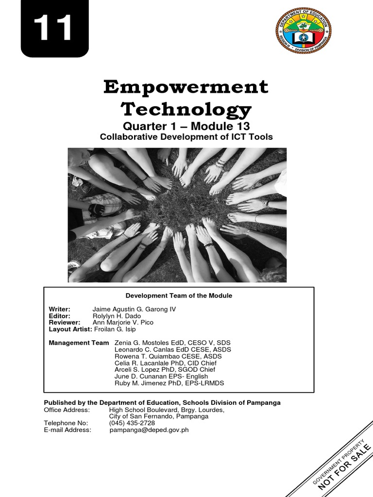 EmpTech - Q1 - Mod13 - Collaborative Development of ICT Tools | PDF | Educational Technology ...