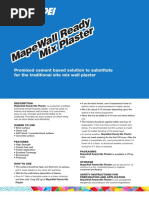 Mapegrout ME05 Technical Data Sheet | PDF | Concrete | Deep Foundation