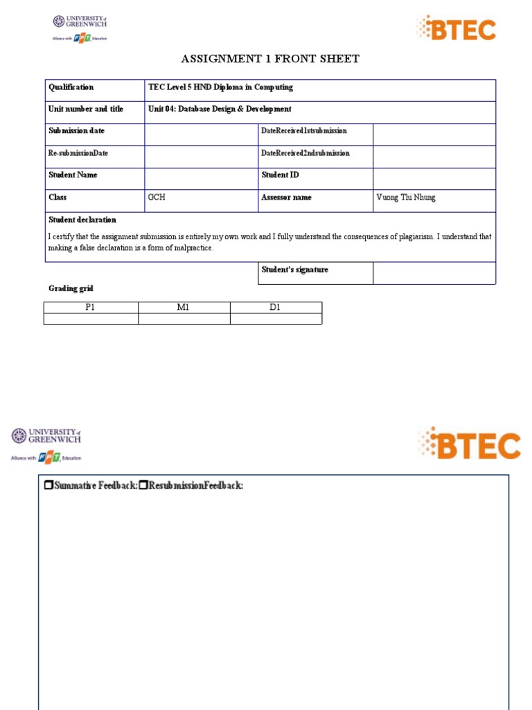 04-DDD - Assignment 1 Template | PDF | Backup | Login
