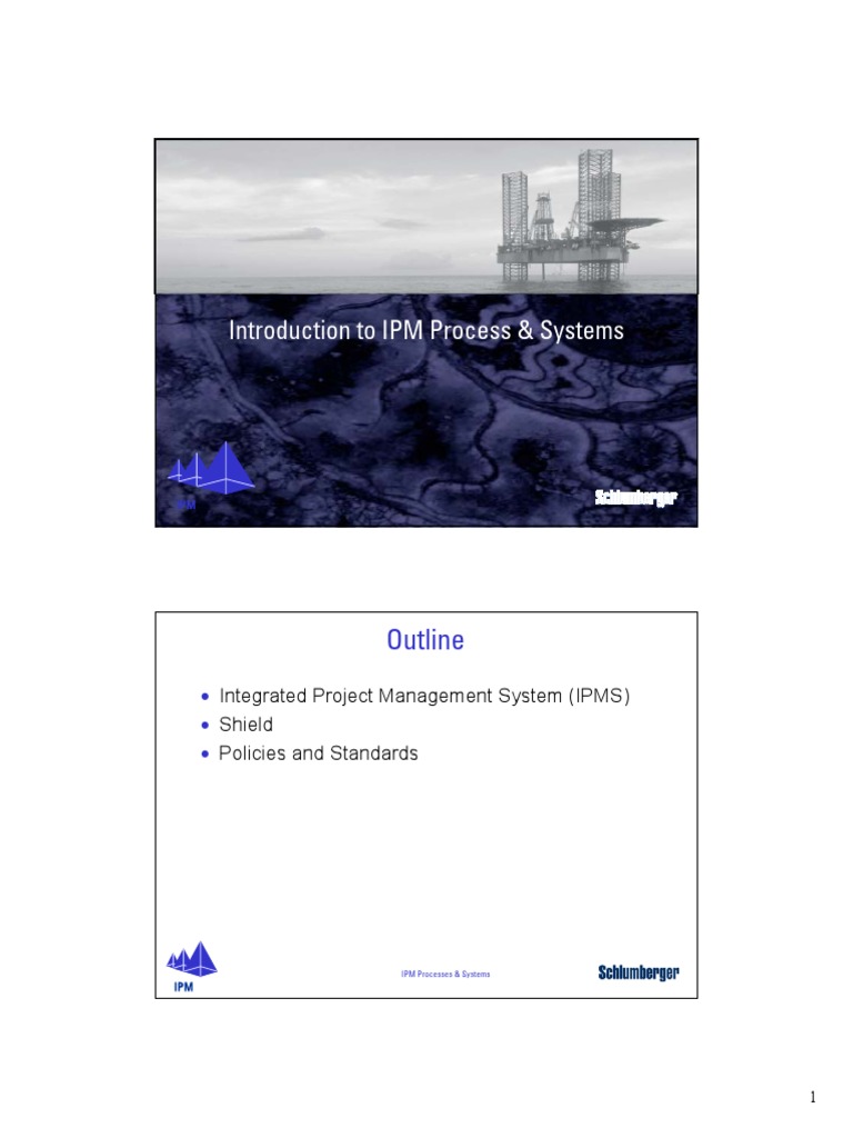 IDPT - 08 - Intro To IPM Process and Systems | PDF | Risk Management ...