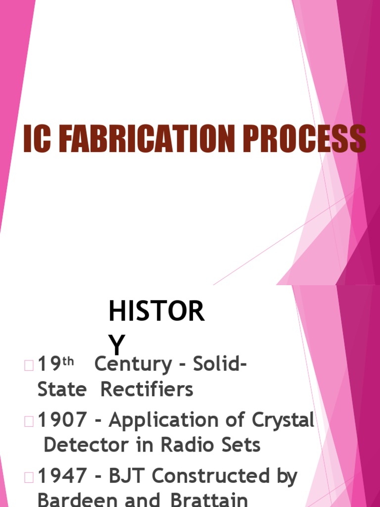 Semiconductor Manufacturing Process | Download Free PDF ...