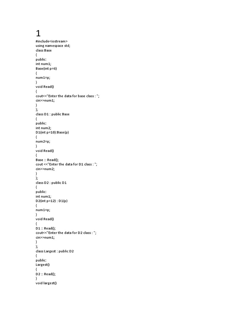 OOPs Lab 7 | PDF | Programming Paradigms | Computer Programming