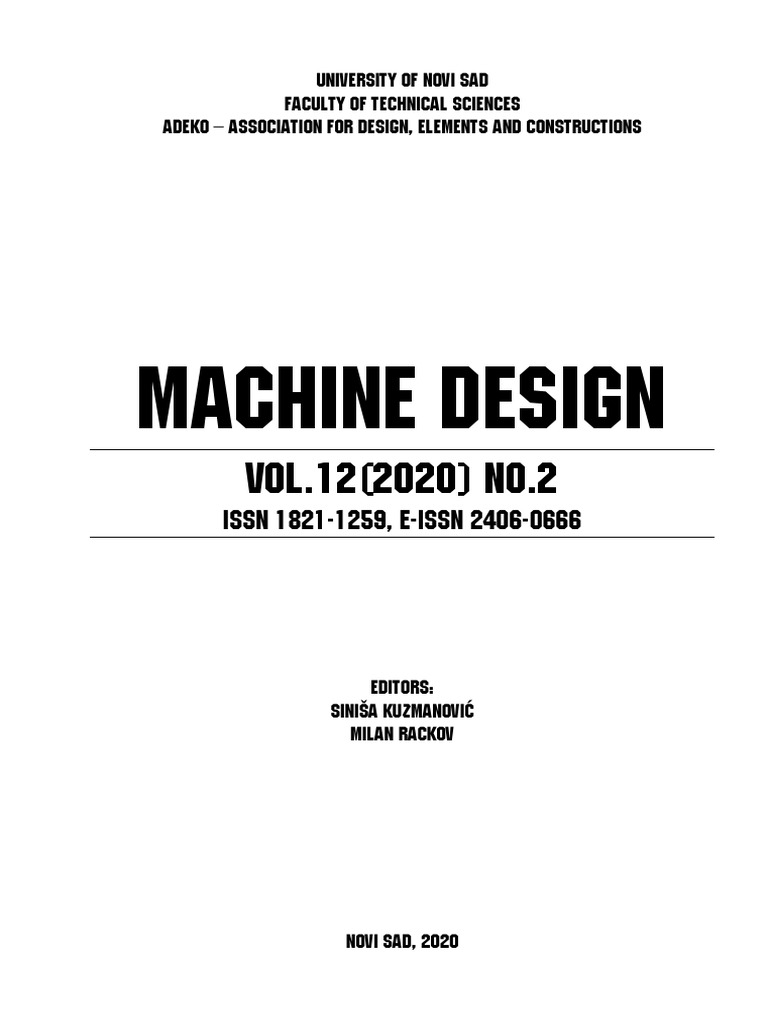 Machine Design Vol 12-2 | PDF | Fracture Mechanics | Fracture