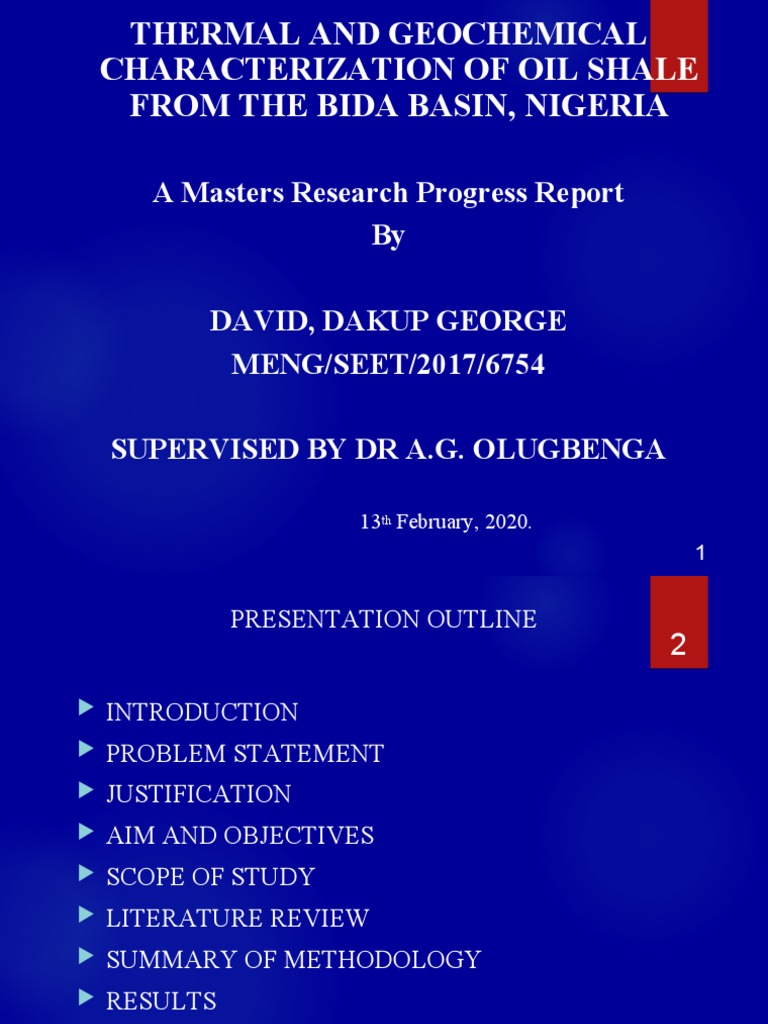 Oil Shale Analysis in Bida Basin, Nigeria | PDF | Oil Shale | Pyrolysis