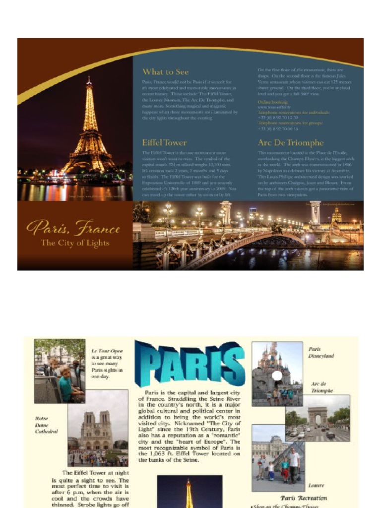 Paris Brochure | PDF