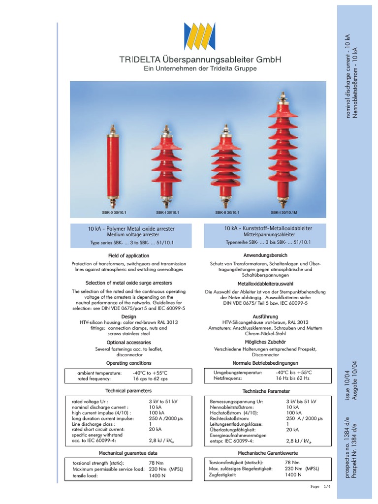 Nominal Discharge Current 10 Ka | PDF