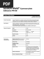 3M Scotch-Weld Polyurethane Reactive PUR Easy 250 Plastic Adhesive ...