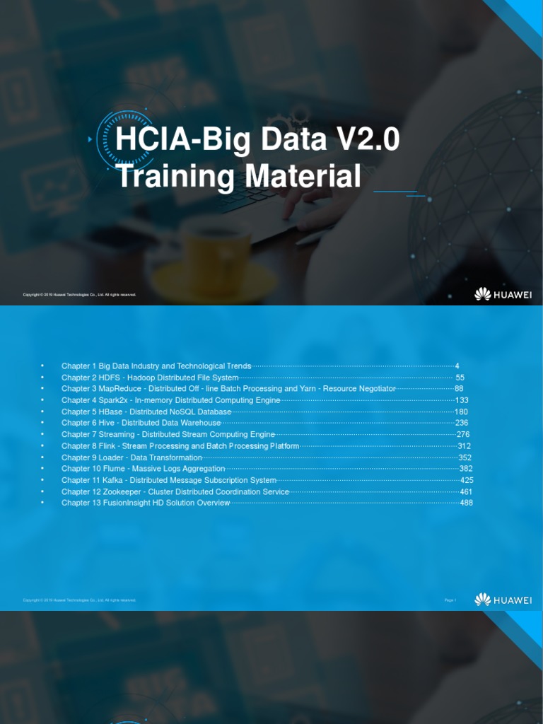 HCIA-Big Data V2.0 Training Material | PDF | Big Data | Apache Hadoop
