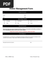Access Card Request Form Template | PDF