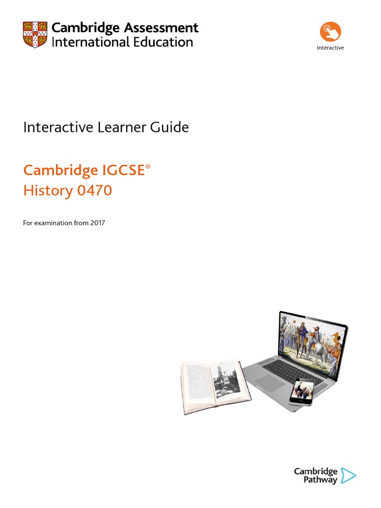 Interactive Learner Guide: Cambridge IGCSE History 0470 | PDF ...