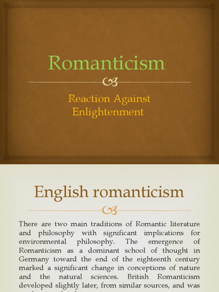 Romanticism - Wordsworth | PDF | Romanticism | William Wordsworth
