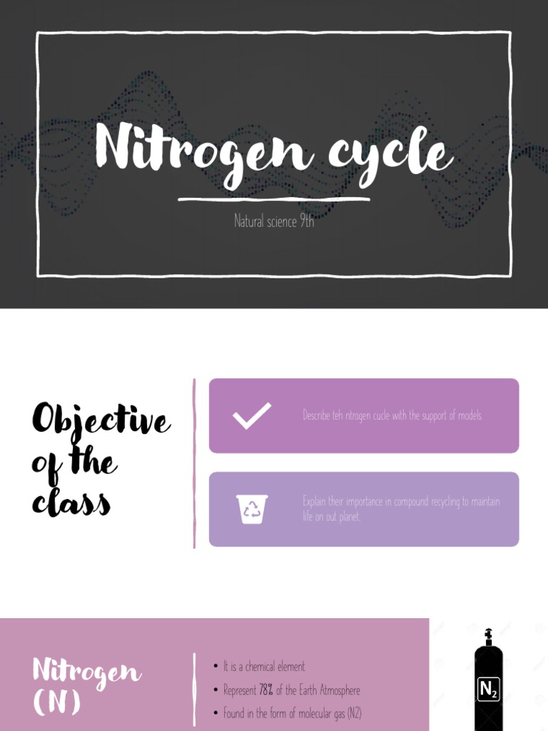 Nitrogen Cycle: Natural Science 9th | PDF | Nitrogen | Industrial Gases