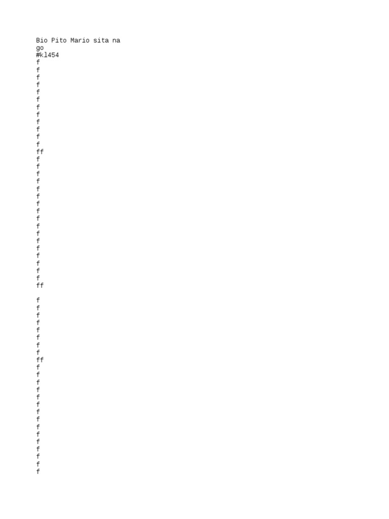 Bio Pito | PDF
