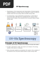 Applications of Uv-Visible Spectros | PDF | Ultraviolet–Visible Spectroscopy | Absorption ...