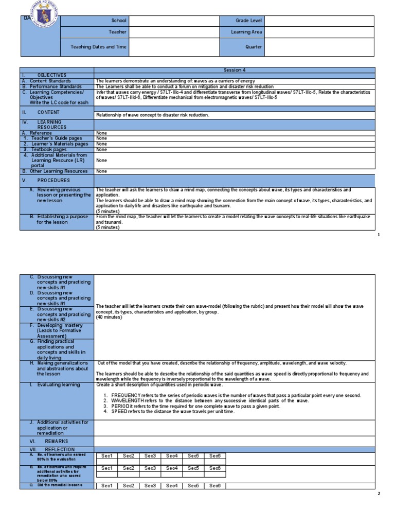 DLL-Performance Task | PDF | Wavelength | Waves