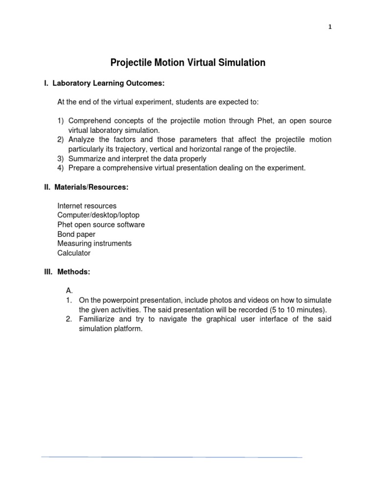 Problem Set 2.projectile Motion | PDF | Projectiles | Classical Mechanics