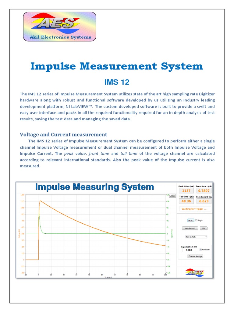 Impulse Measuring System - Catalog | Download Free PDF | Comma Separated Values | Computer ...