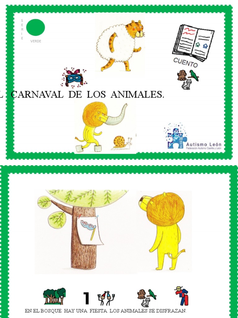 Serie Verde - El Carnaval de Los Animales A4 | PDF