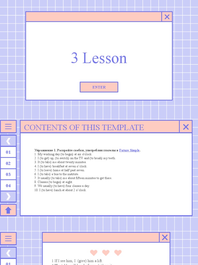 Cute Lovely Interface by Slidesgo | PDF