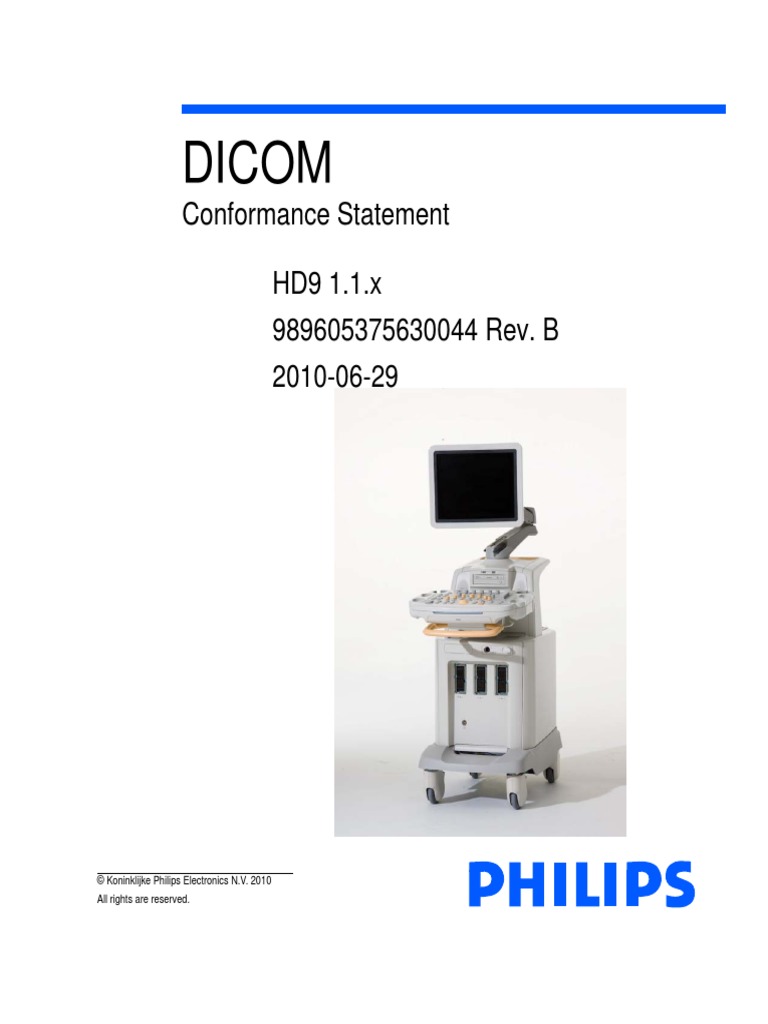HD9 1.1.x DICOM Conformance Statement | PDF | Interoperability | Computer Engineering