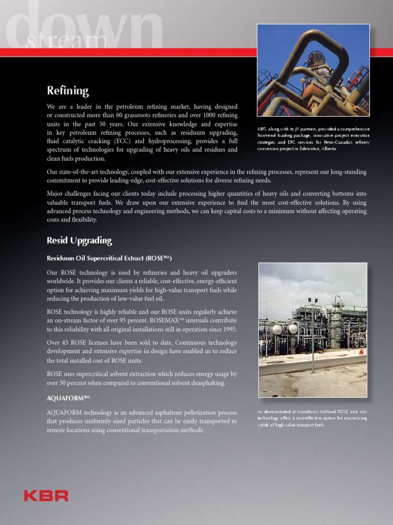 Refining: Resid Upgrading | PDF | Cracking (Chemistry) | Oil Refinery
