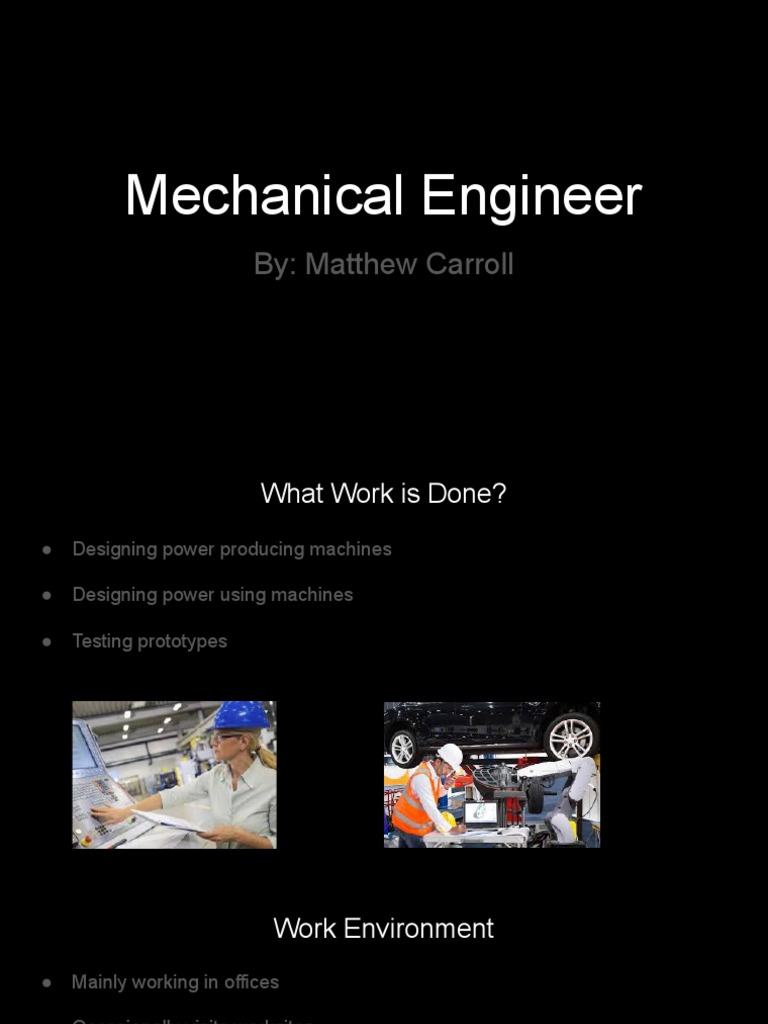 Mechanical Engineer | PDF