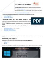 Activador CMD para Office 2019 | PDF