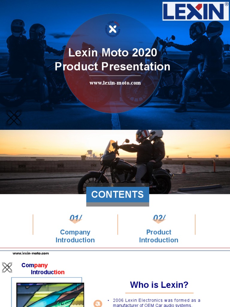 Lexin Moto 2020 Product Overview | PDF | Motorcycle | Electronics