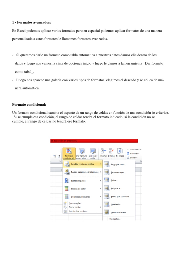Manual Excel | PDF | Microsoft Excel | Argumento