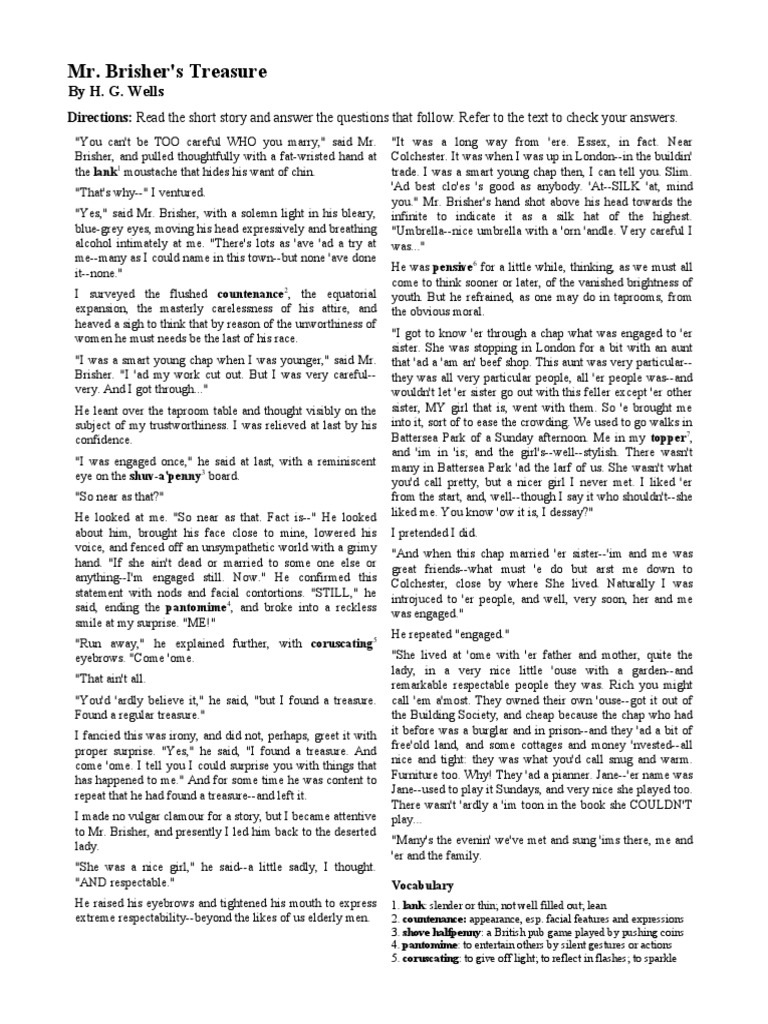 MR Brishers Treasure | PDF