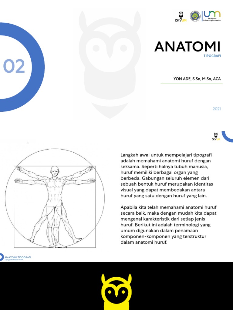 Typography - 02 - Anatomi | PDF