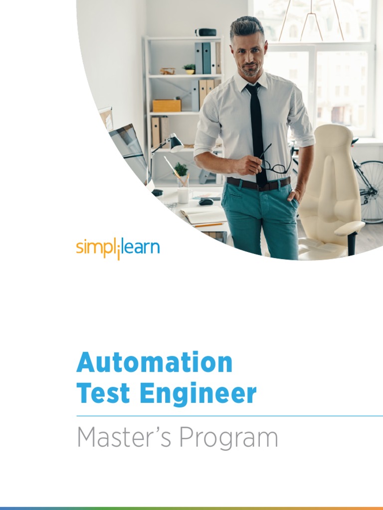 Automation Test Engineer Master Program Brochure 2021 | PDF | Software ...