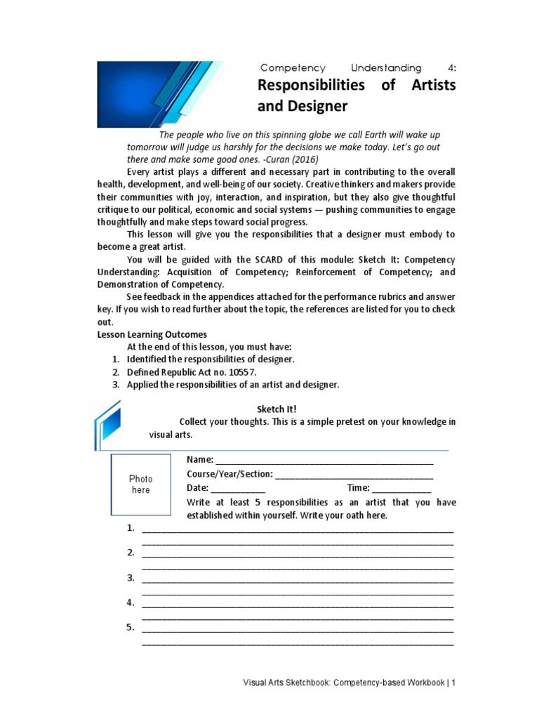 Lesson 4 Roles and Responsibilities of Designer | PDF | Design | Innovation