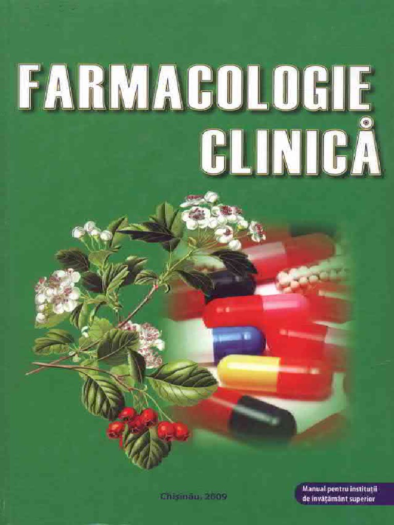 Farmacologie Clinica Manual Pentru Institutii de Invatamint Superior 2009 - Optimized | PDF