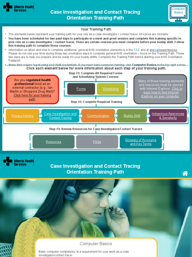 Case Investigation and Contact Tracing Resource Repository | PDF ...