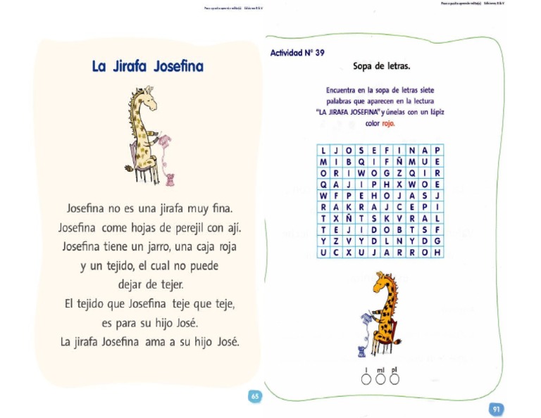 La Jirafa Josefina | PDF
