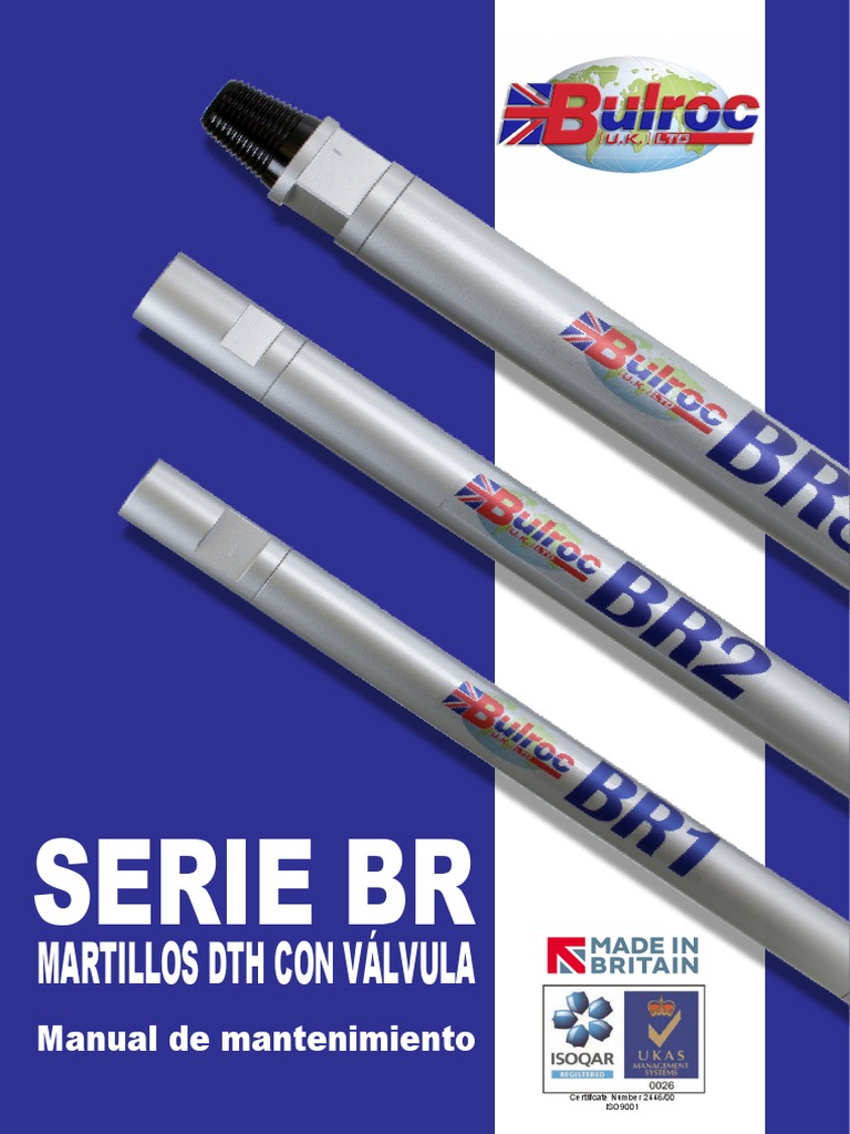 martillosbulrocBR ES | PDF | Perforar | Pistón