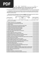 Test SIAS Escala de Ansiedad en La Interacción Social | PDF | Trastorno ...