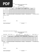 Brigada Pabasa Score Sheet | PDF | Learning | Cognition